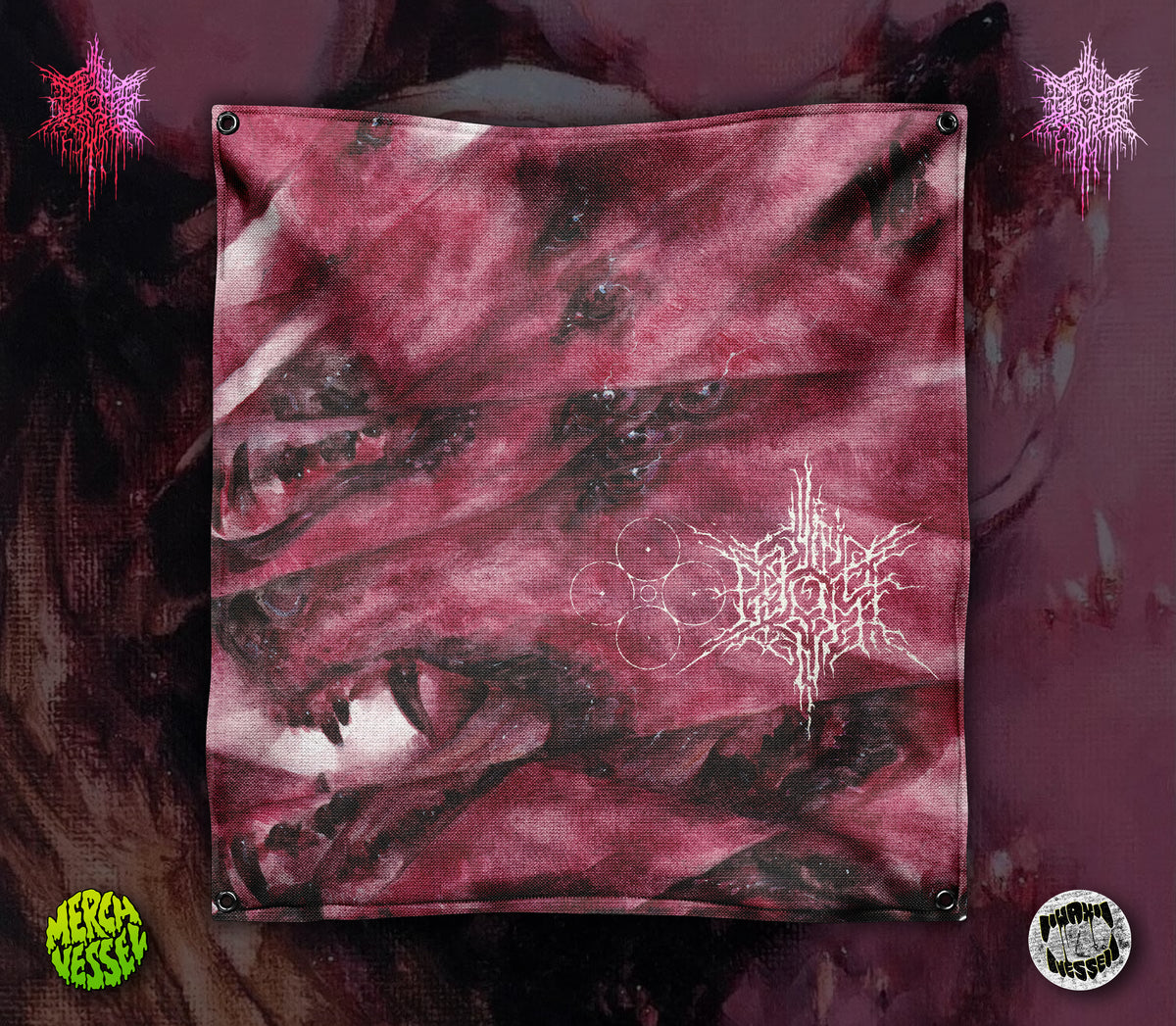 PSYCHO-FRAME - 24HRS Flag - Wax Vessel